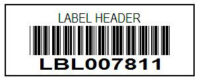 Barcode labels - Pre-printed - Dataman Barcode Systems